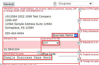 1099 Software User Guide
